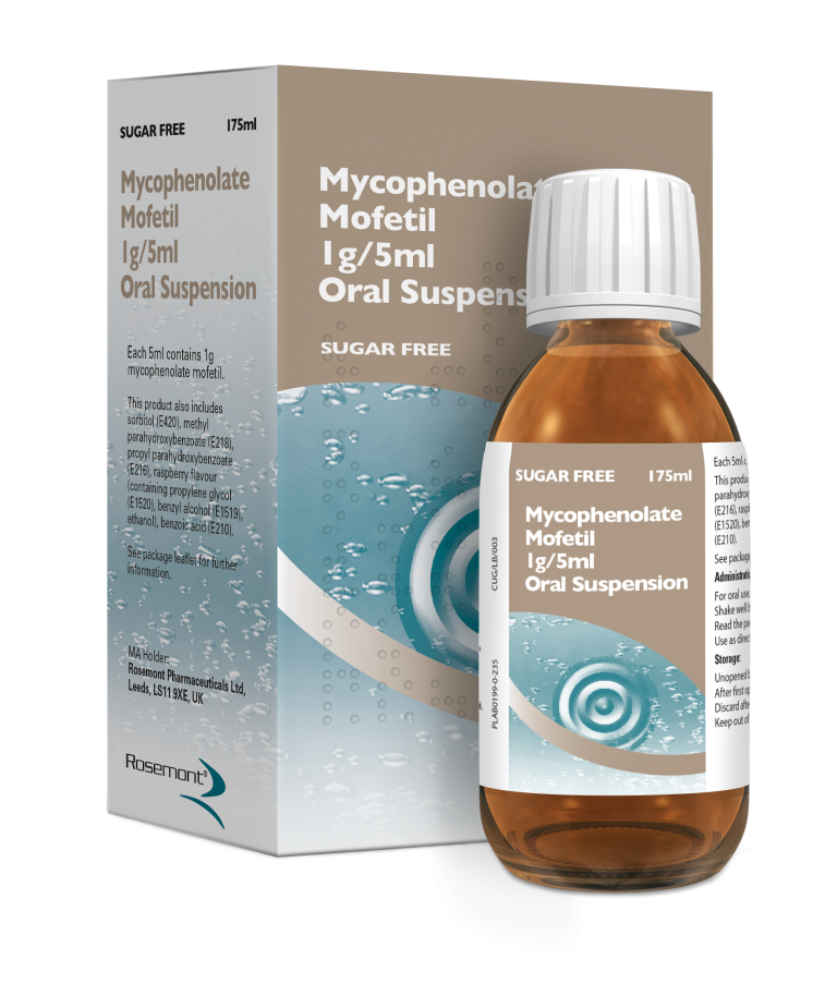 Mycophenolate Mofetil Oral Suspension - Rosemont Pharma